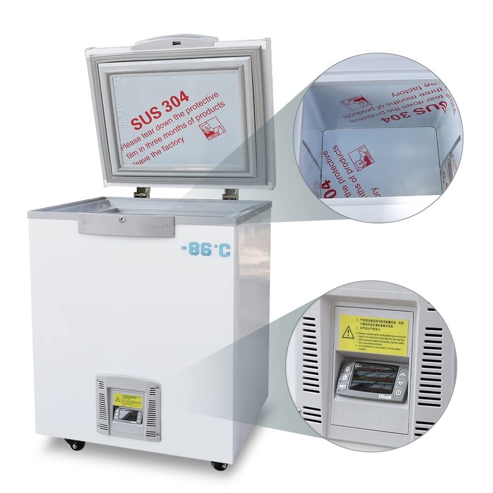 -86 Degree Lab Ultra Low Temperature Freezer 28L Deep Freezer for ...