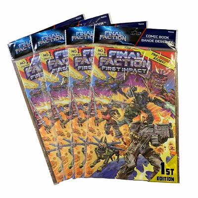 FINAL FACTION First Impact Comic Book 1st Edition Issue #1 Feb 2022 X4 ...