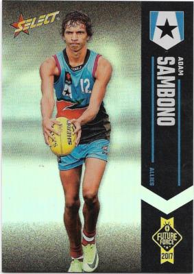 2017 Future Force Silver Rainbow Parallel (17) Adam SAMBONO Allies | eBay