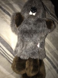 CADDYSHACK GOPHER HEAD COVER By DAPHNE Faux Fur Driver | eBay