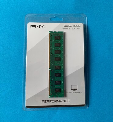 PNY - 8GB 1.6 GHz DDR3 DIMM Desktop Memory - Green | eBay