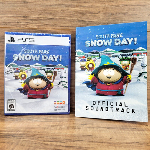 South Park Snow Day PS5 Playstation 5, 2024 And Soundtrack CD, Brand ...