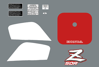 HONDA Z50R 1988 DECAL SET | eBay