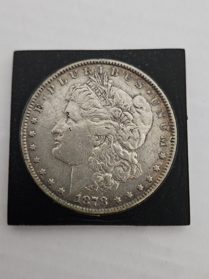 1878 Morgan Silver Dollar 7TF 2nd reverse ,nice tape toned Morgan | eBay