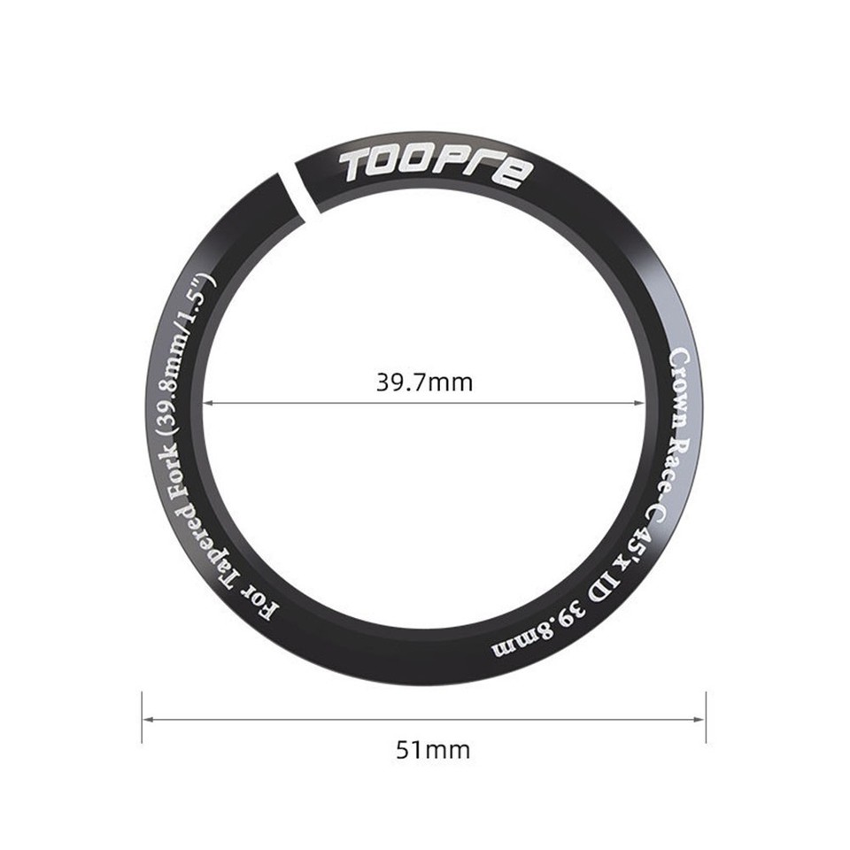 Headtube Reducer Reducer Straight Tapered Tube Adapter Aluminium Alloy ...