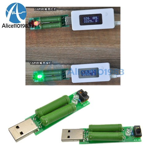 5PCS USB Load ResistorPower Resistors Mobile Power Aging Resistance ...