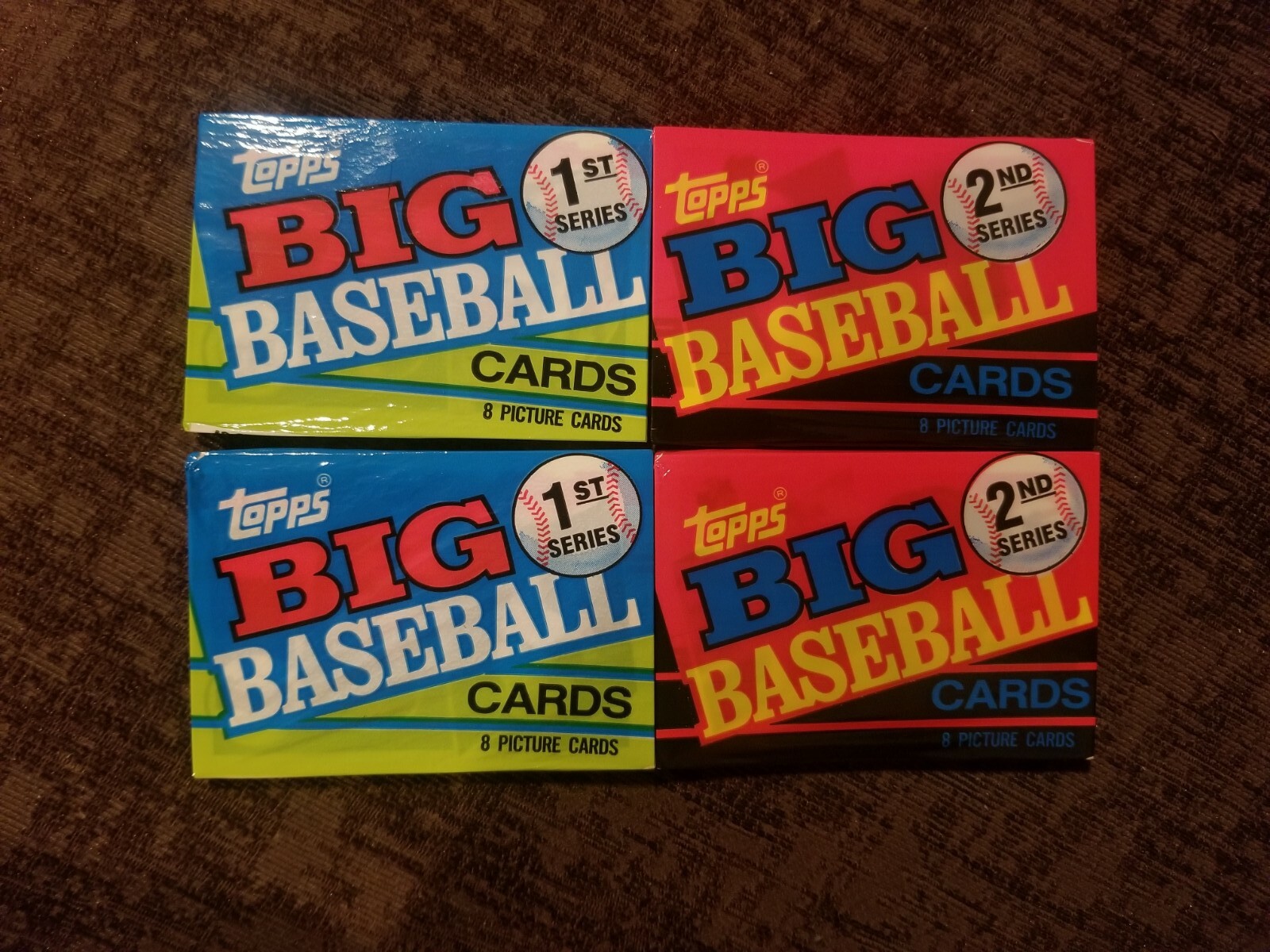 4 1990 Topps Big Baseball Unopened Packs, Series 1 And 2 | eBay