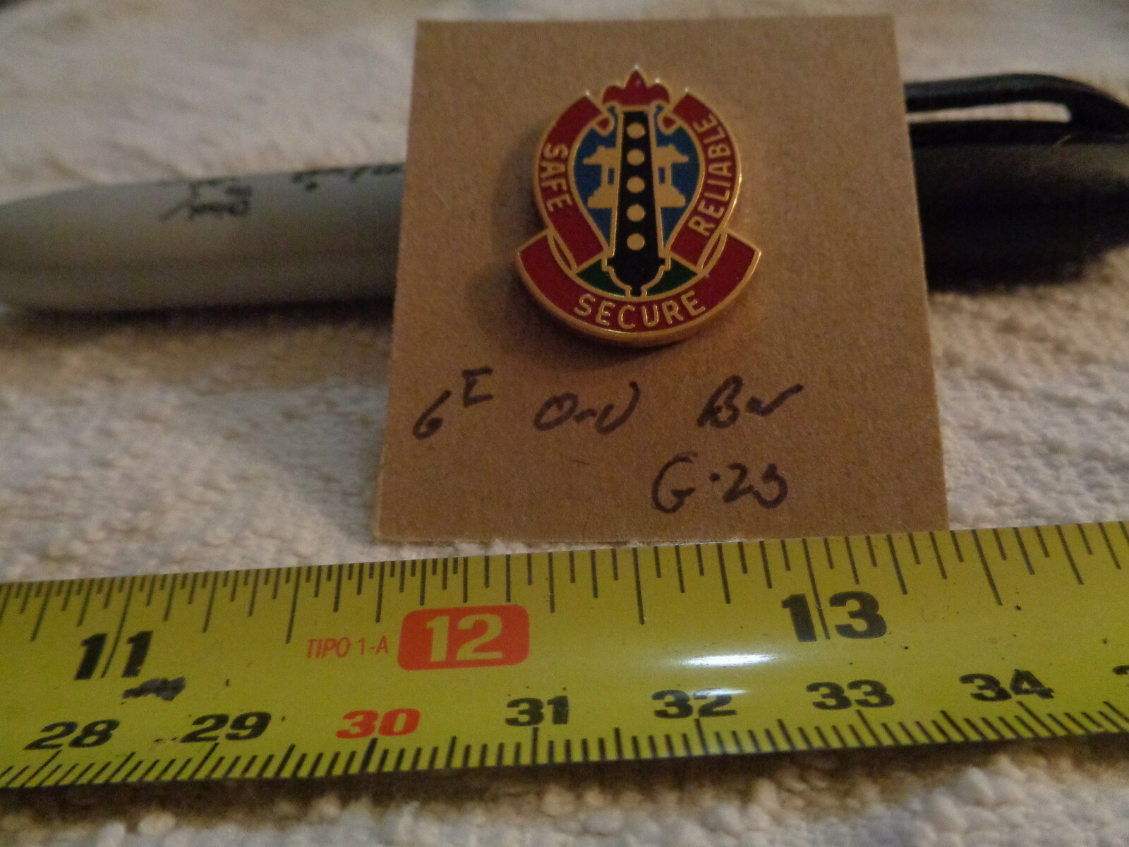 6th Ordnance Battalion G-23 Unit Crest, DI, DUI (DRAW#L13) | eBay