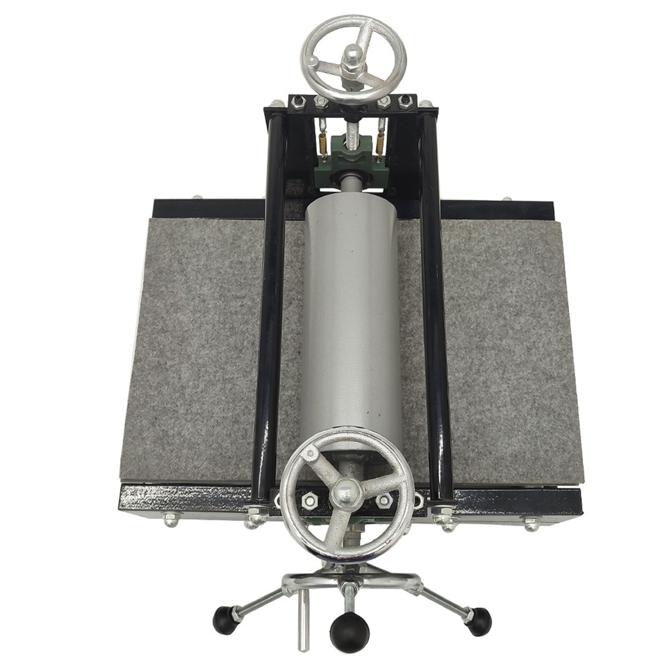 19.7*12.6in Tabletop Printmaking Machine Portable Slab Roller Engraving ...