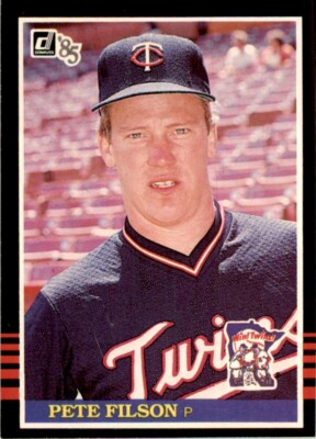 1985 Donruss Pete Filson 105 Baseball Cards #607 | eBay