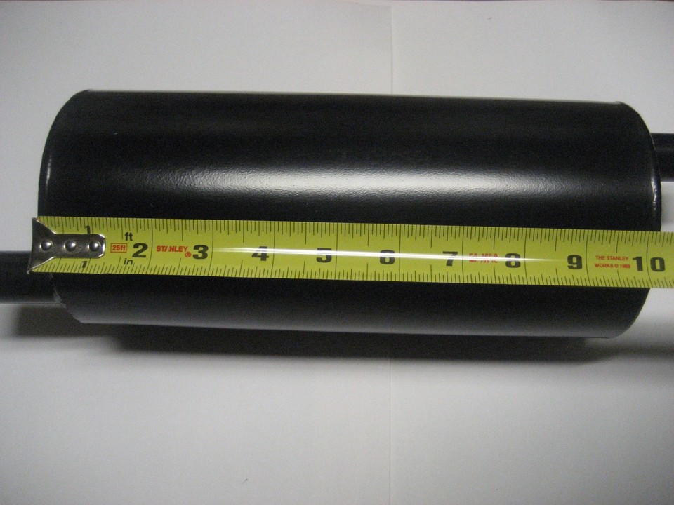 STEEL MUFFLER FOR SMALL ENGINES 20HP-25HP NOISE REDUCER | eBay