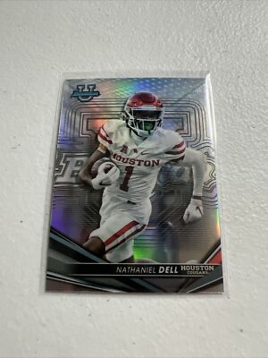 2022 BOWMAN U REFRACTOR NATHANIEL TANK DELL RC #9 ROOKIE HOUSTON TEXANS ...