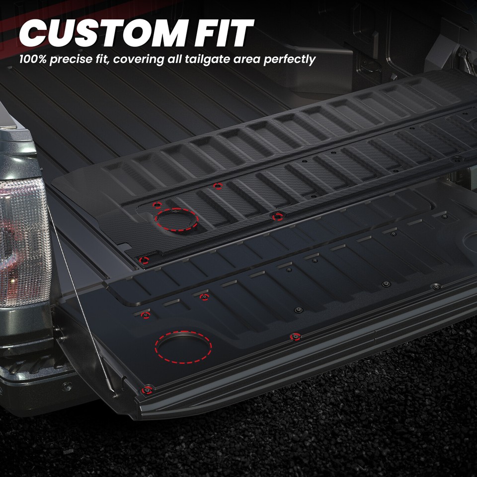 Tailgate Mat for Ford Ranger 2024-2026 Truck Bed Tailgate Liner Heavy ...
