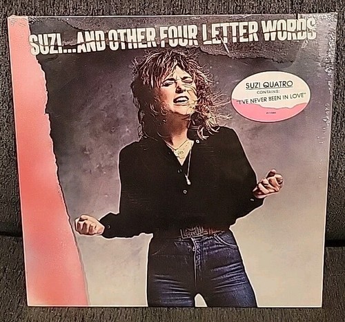 SUZI QUATRO And OTHER FOUR LETTER WORDS Sealed Old Stock Hype Sticker ...