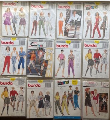 Buyers UNCUT BURDA 6-20 $9.95 Casual/Jacket/Pants/Shorts/Tops/Jodhpurs ...