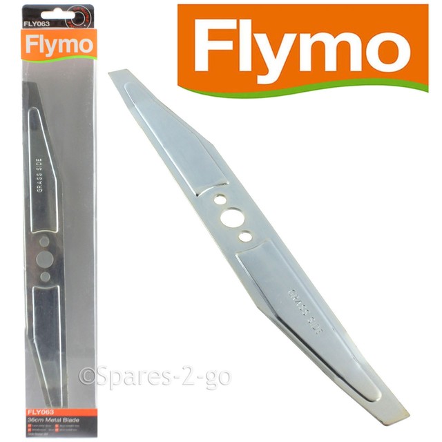 Genuine Flymo Lawnmower Blade 36cm Glide Master 360 Fly063 Metal Cutter ...