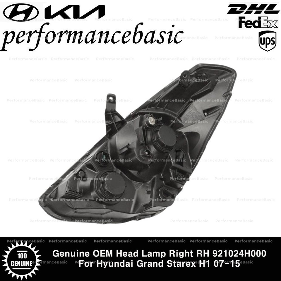 Genuine OEM Head Lamp Right RH 921024H000 For Hyundai Grand Starex H1 ...