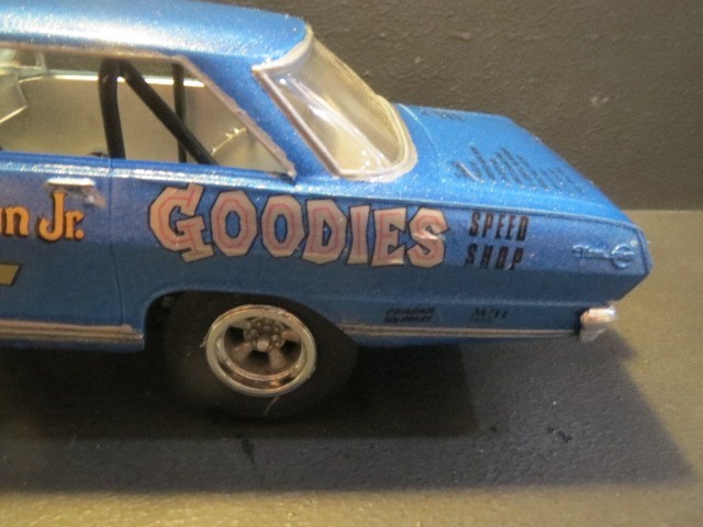 Dana Freeman's 65 Nova AWB 1/25 Funnycar Display Model from Fremont ...