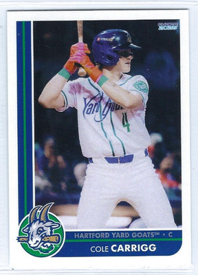 2025 Hartford Yard Goats (Double-A Colorado Rockies) Cole Carrigg | eBay