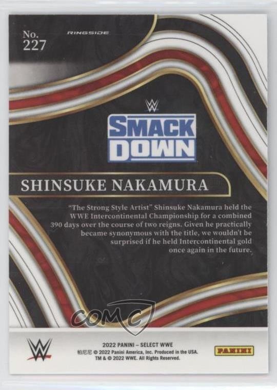 2022 Panini Select WWE Ringside Shinsuke Nakamura #227 | eBay