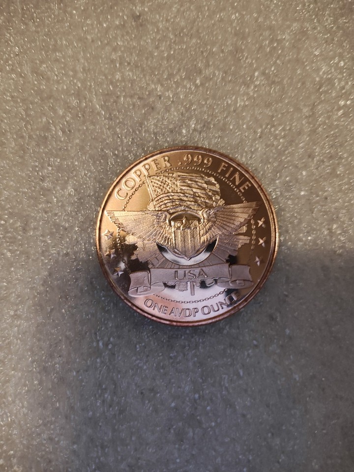 Charlie Kirk American Eagle Official 1oz Copper COIN MAGA TRUTH COIN ...