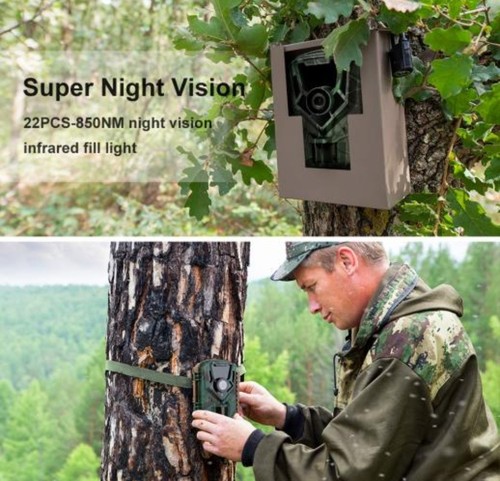 KJK 2 Pack Trail Cameras 36MP 2.7K, 32G SD Card and 8AA Batteries ...