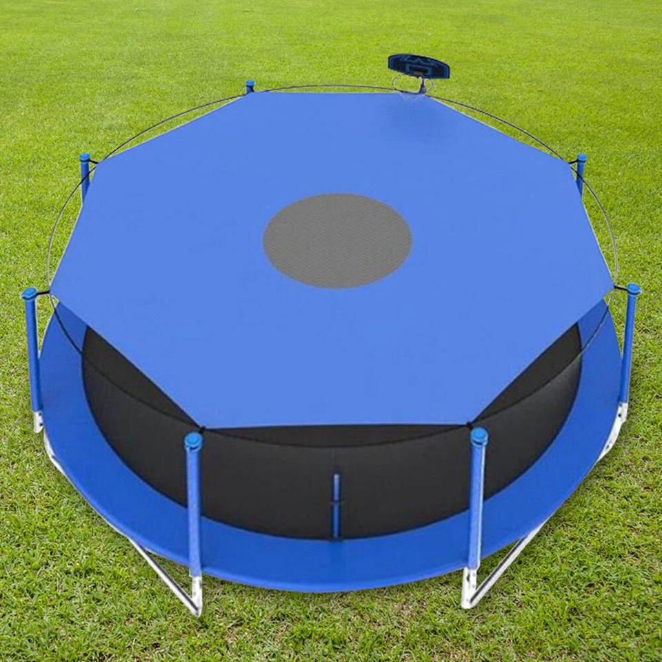 6/8/10ft Trampoline Cover Sun-Protection Trampoline Shade Cover ...