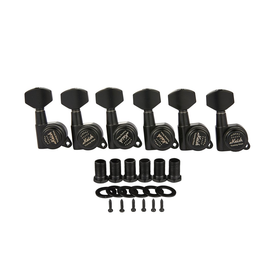 KAISH Guitar Locking Tuners 18:1 Locking Tuning Machines for Strat/Tele ...