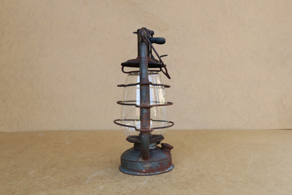 WW1 WWI Era Antique Vintage Lantern Hand Lamp Feuerhand N 423 Germany ...