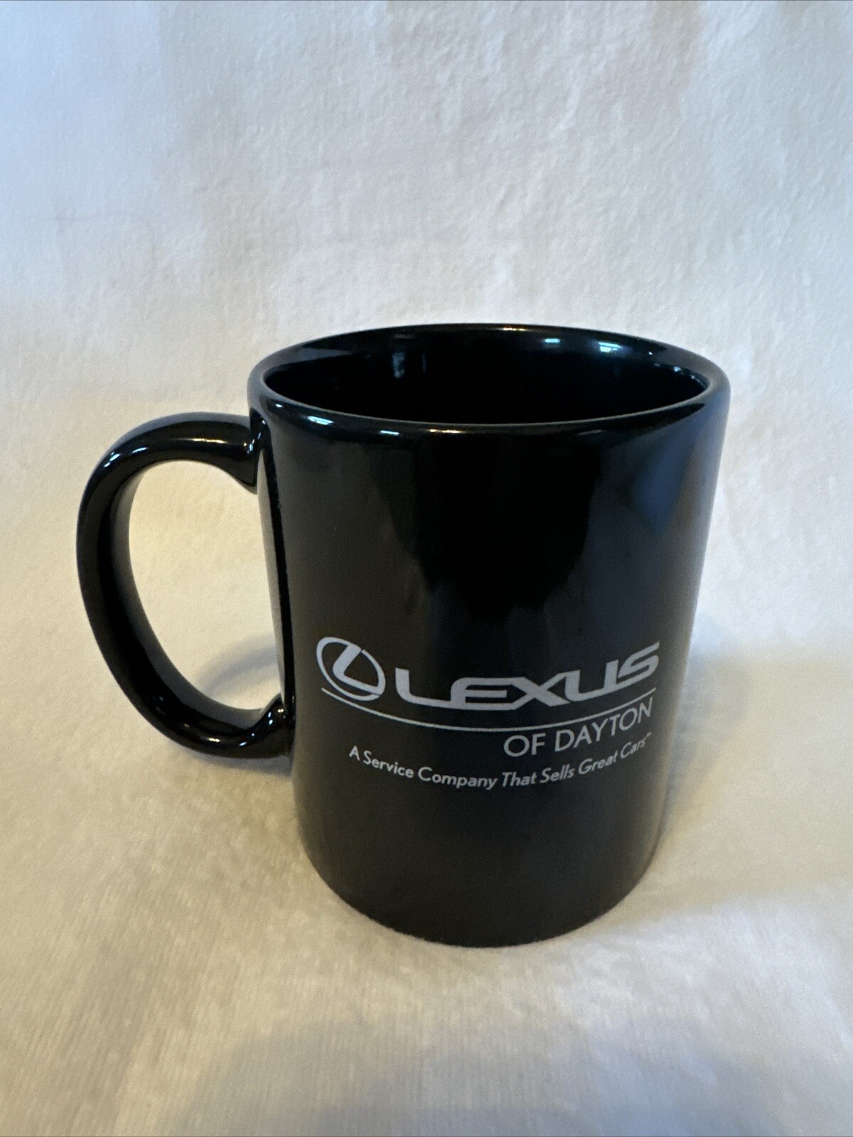 Lexus Coffee or Tea Mug Cup Navy White Engraved Logo Advertising 10oz ...