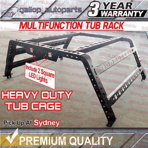 HD Ute Tub Ladder Rack Multifunction Steel Carrier Cage for Foton ...