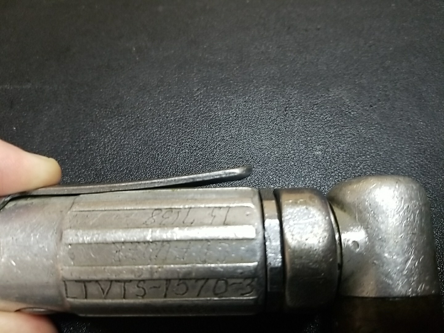 Dotco Right Angle Die Grinder 10L1200B - 1/4" Collet 12,000 RPM Tested ...