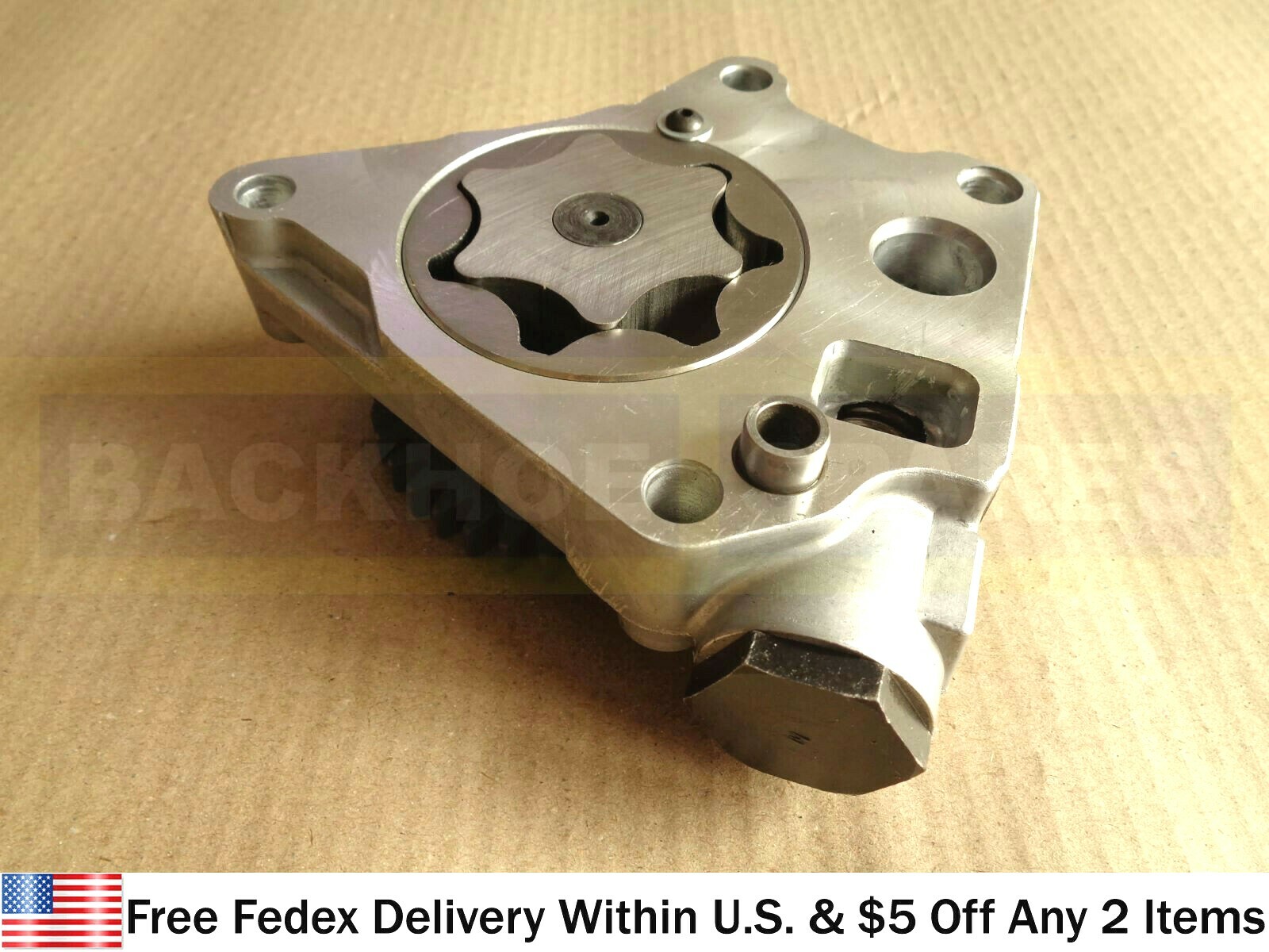 JCB PARTS - OIL PUMP ABI FOR JCB DIESELMAX 444 & 448 ENGINE (PART # 320 ...