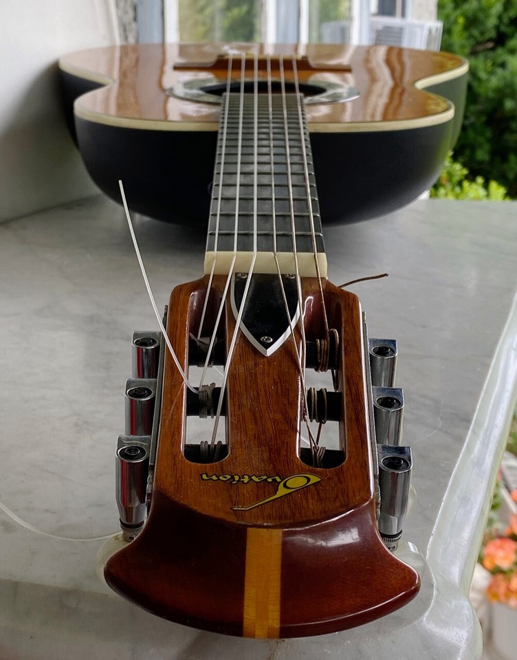 OVATION Balladeer Classical Acoustic Guitar. Nylon Strings Model 1124-4 ...