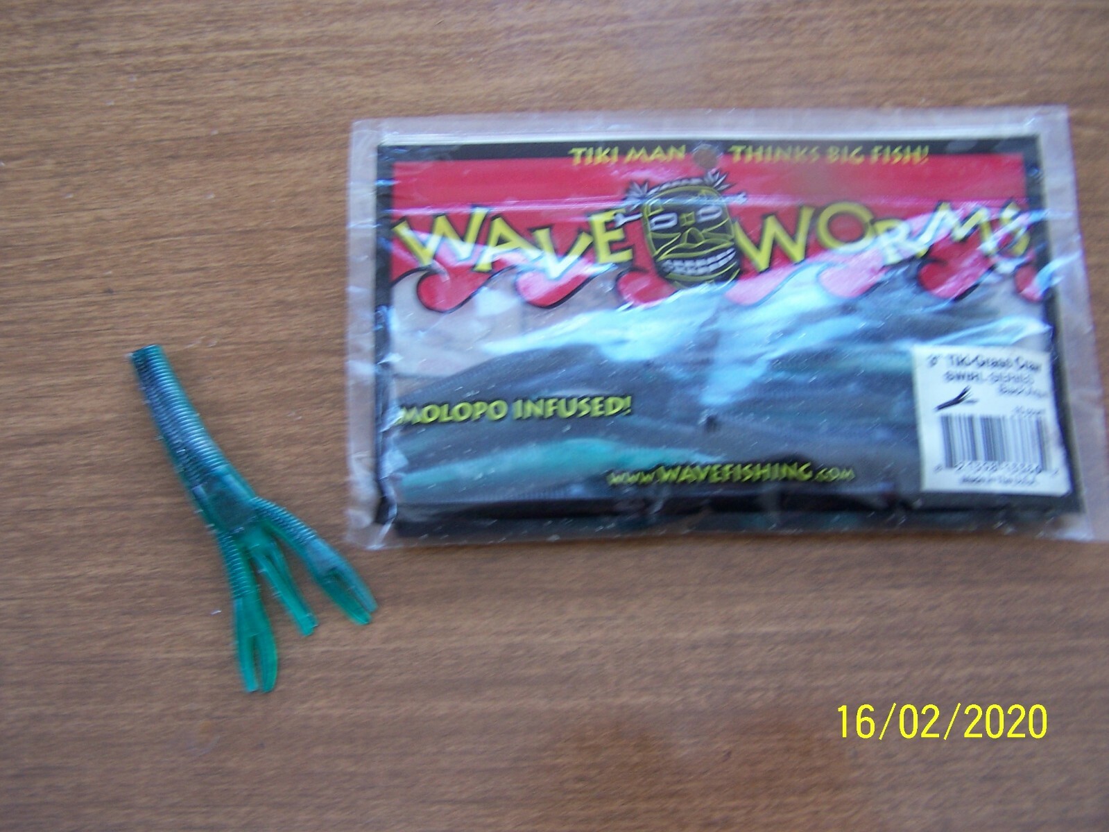 Wave Worms 3" Tikki Grass Craw | eBay