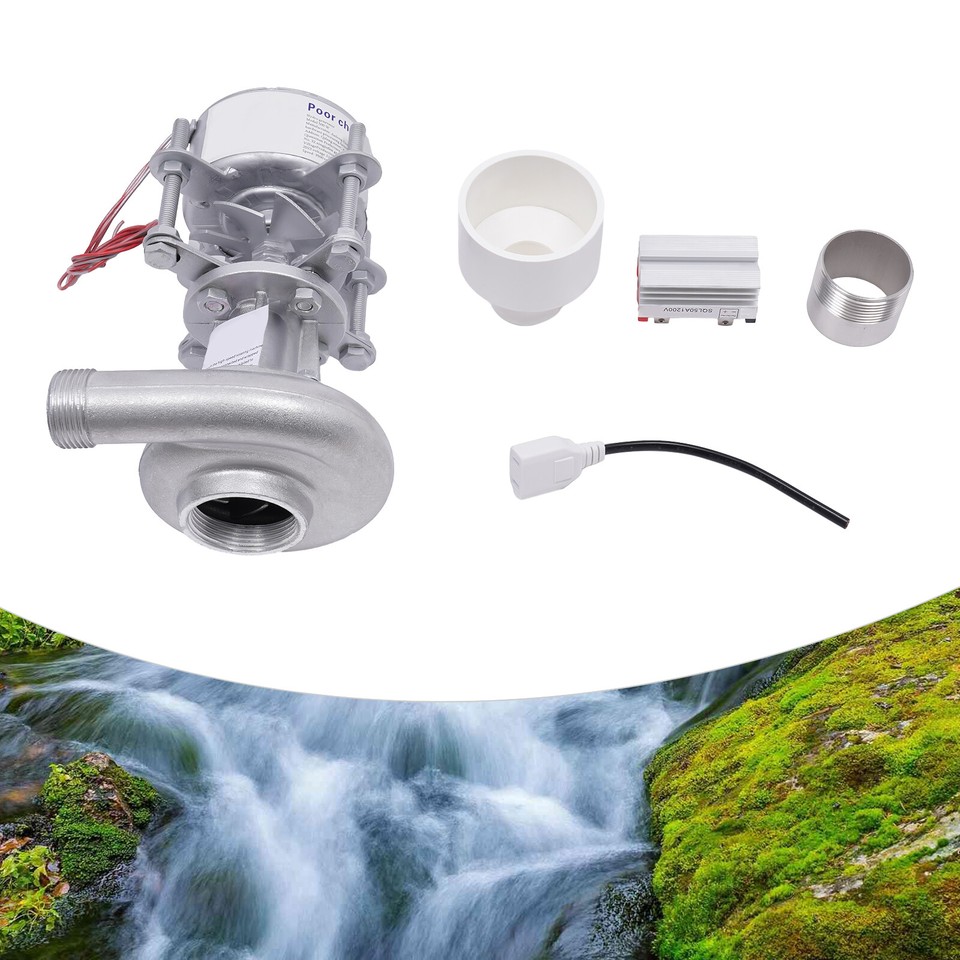 Portable Mini Hydro Generator Water Turbine Generator Hydro Power ...