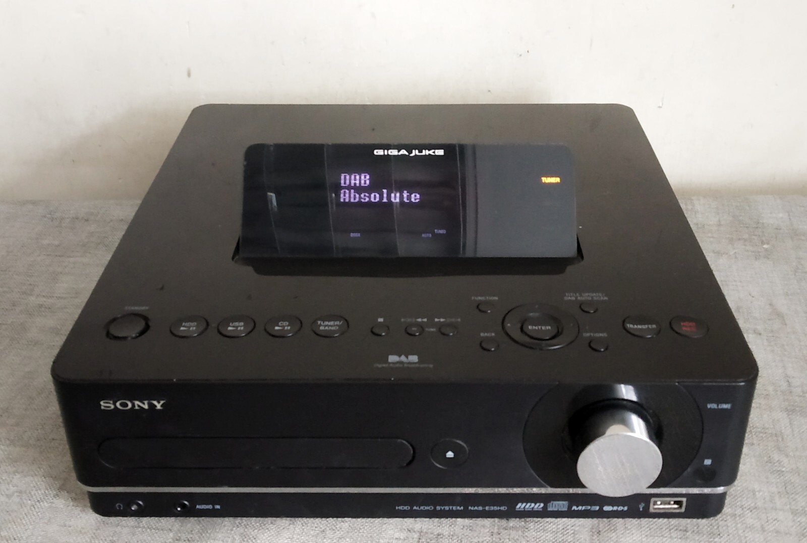 Sony Giga Juke NAS-E35HD 80GB HDD Audio System for sale online | eBay