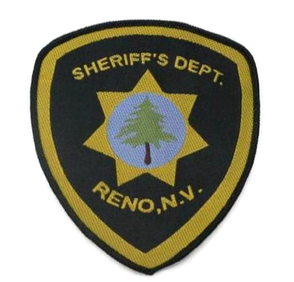 Reno 911 "SHERIFF PATCH" Police Department Halloween Costume Party IRON ...