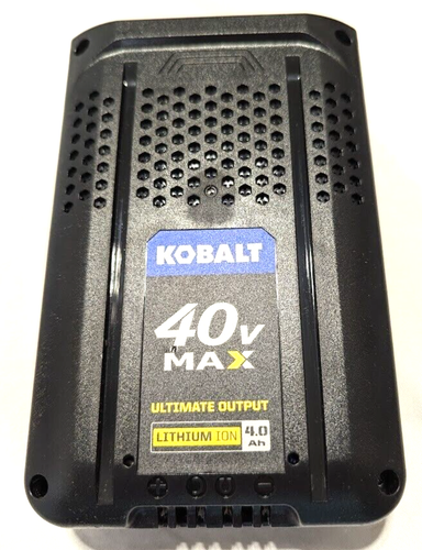 KOBALT 40V Volt MAX Lithium Ion 4.0 aH Ultimate Output BATTERY *Genuine ...