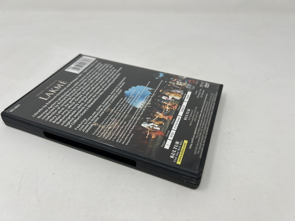 Bonynge / Delibes: Lakme (DVD) - Sutherland; Buchanan; Tourangeau ...