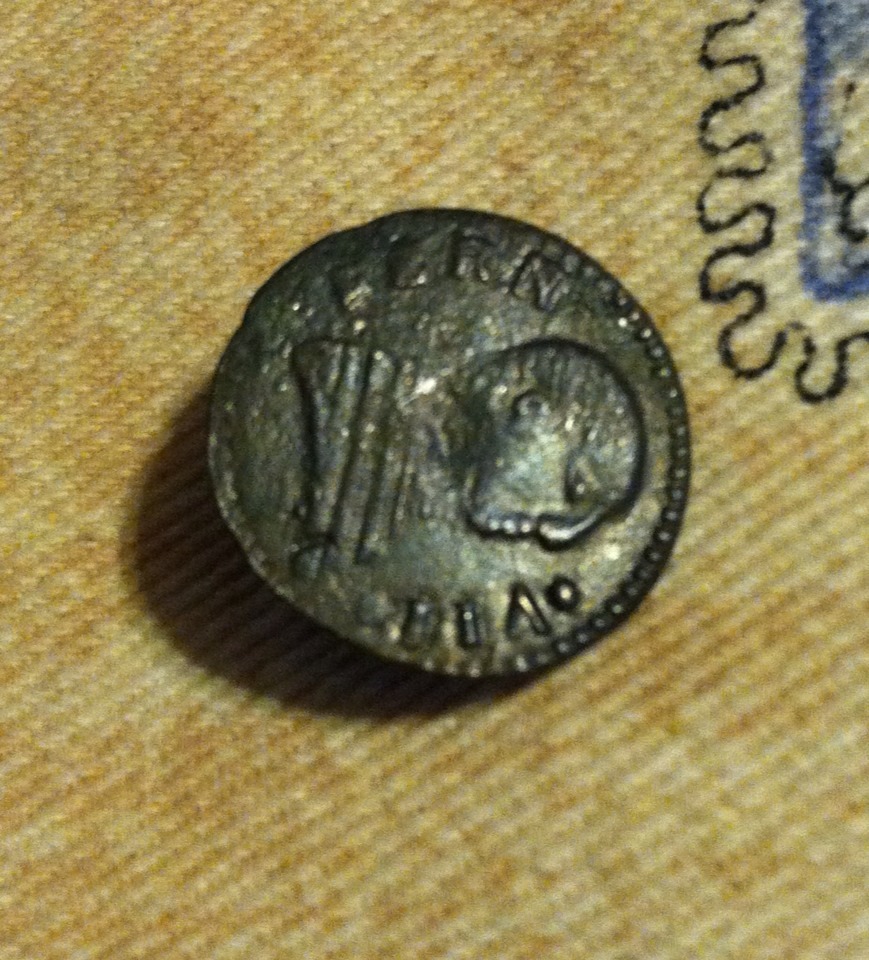 Rare Patriotic Entity Cuff Button - (Fern)ando VII Circa 1808 - 1814 | eBay