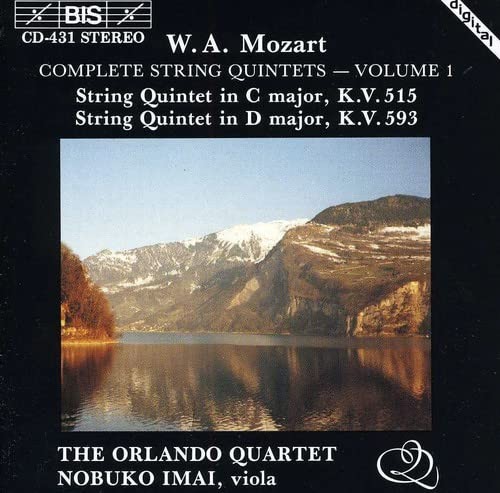 Imai:Orlando Quartet - Complete String Quintets Vol. 1 [CD ...