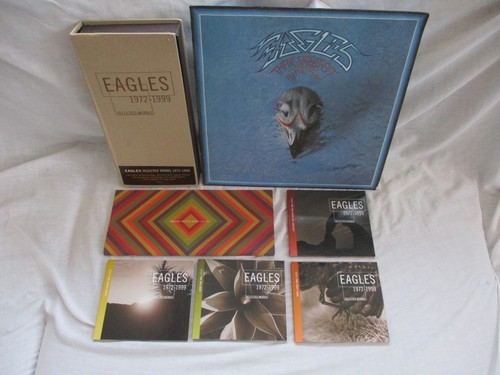 EAGLES,SELECTED WORKS 1972-1999,4 CD'S,44 PG BOOK + EAGLES GREATEST ...