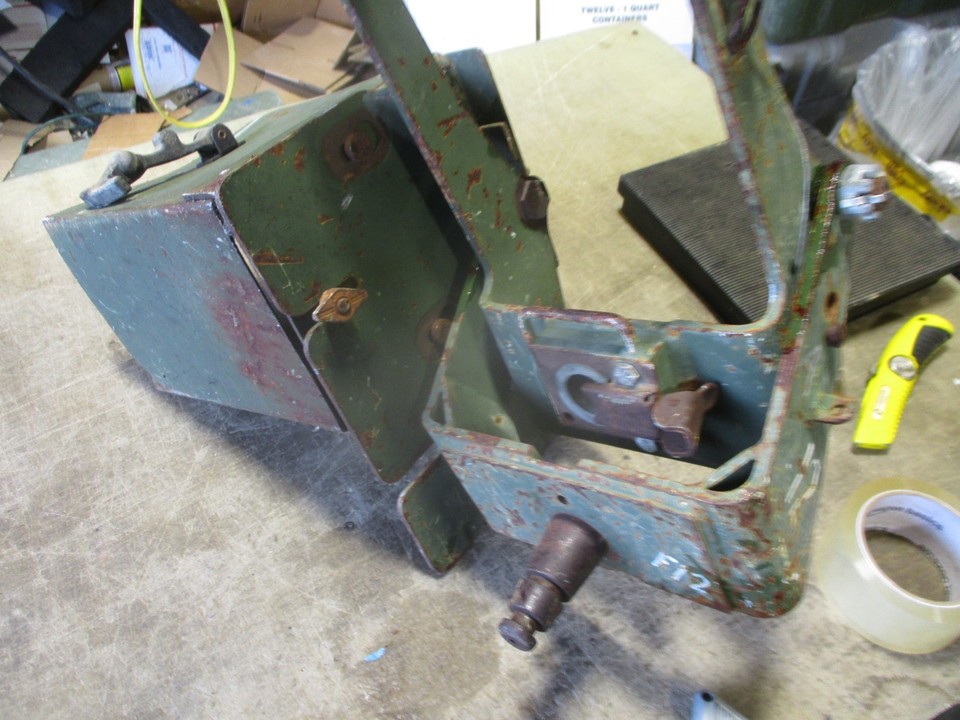 Used MK64 Weapon Cradle, w/Ammo Can Holder, Bare-Bones Mount, for HMMWV ...