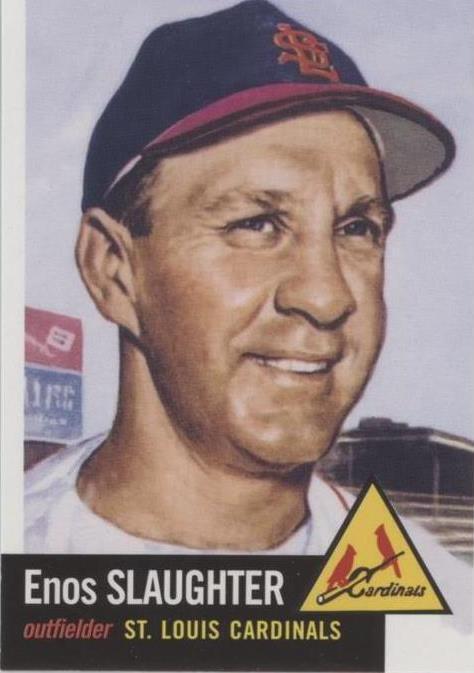 2019 Topps Update Series - Iconic Card Reprints Enos Slaughter #ICR-40 ...