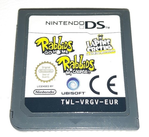 Rabbids Go Home Nintendo DS Game For Kids 3DS Lite Girls Boys | eBay UK