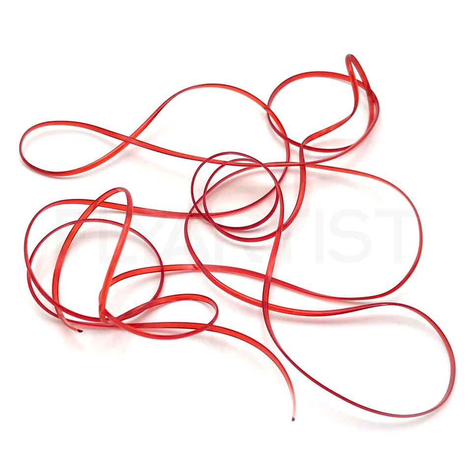 HALF ROUND D RIB - Hareline Fly Tying Vinyl Ribbing Material in 20 ...