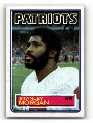 1983 Topps #334 Stanley Morgan New England Patriots Football Card | eBay