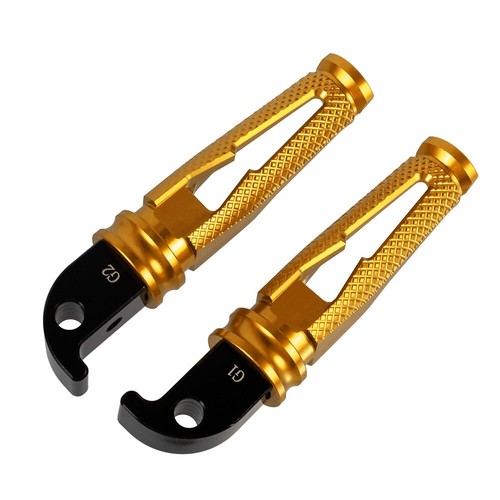 Footrest Rear Foot Pegs Passenger Pedals for Yamaha YZF R3 FZ07/MT07 ...