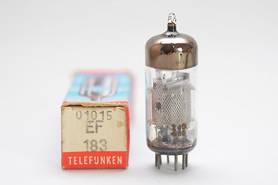 Telefunken EF183 / EF 183 / 6EH7 Radio-Röhre, OVP, Vacuum Tube, NOS ...